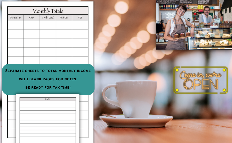 Amazon.com: Tips Tracker Notebook: Easy to use log for waitress, waiter, server or bartender to ...