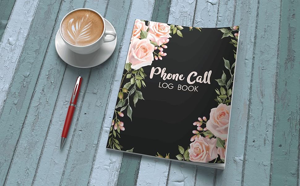 Amazon.com: Phone Call Log Book: Simple Phone Call Message Tracker With ...
