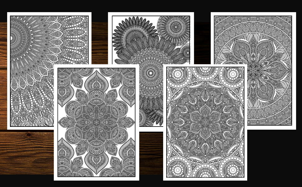 Amazon.com: Intricate Patterns : Adult Coloring Book - VOLUME IV: For ...