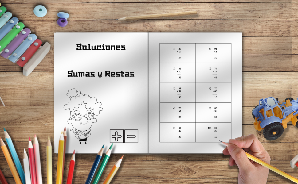 Matemáticas. Sumas y restas de 2 cifras. Volumen 6: Cálculo. Números ...