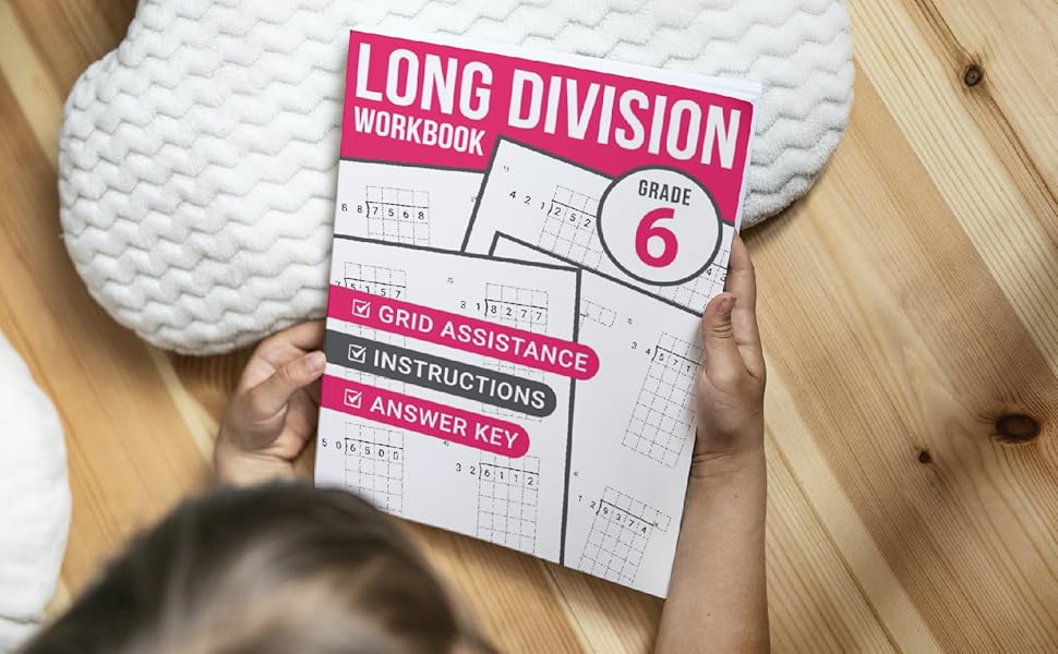 Long Division Workbook Grade 6: Math... by Books, Nermilio