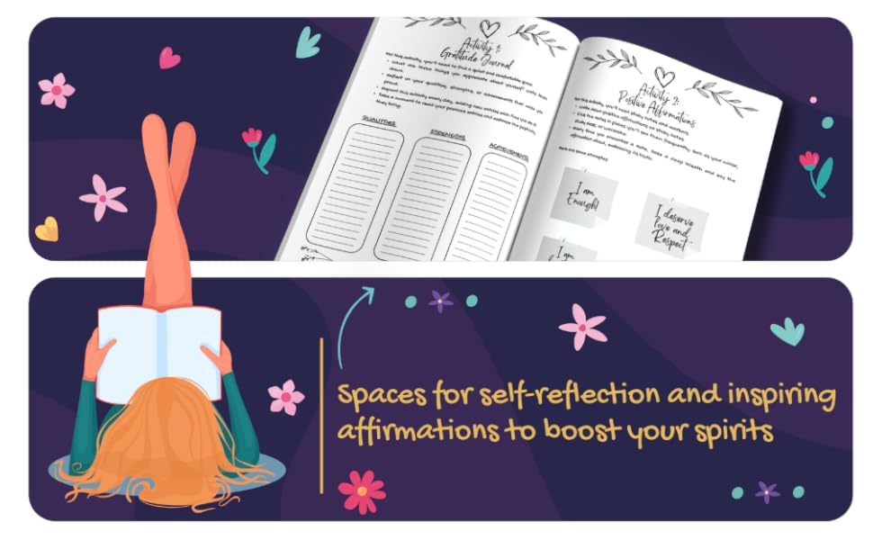 Amazon.com: Self-Love Workbook for Teen Girls: Boosting Self-Esteem ...