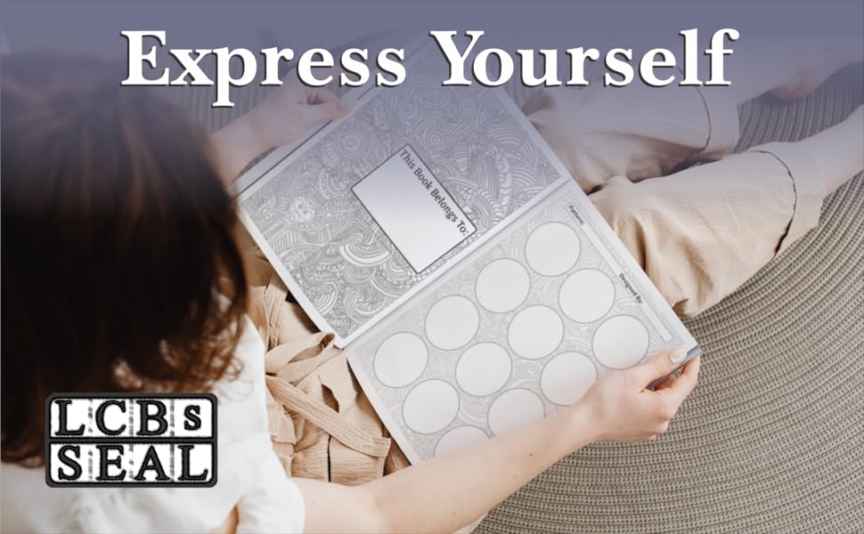 Amazon.com: Zentangle Sketchbook Circular Tiles: Journal for Patterns, Tangles and Doodles ...