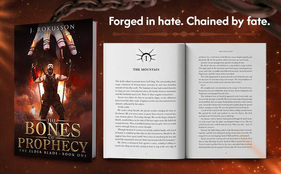 Amazon.com: The Bones of Prophecy: The Elder Blade - Book one eBook : Rokusson, J.: Kindle Store