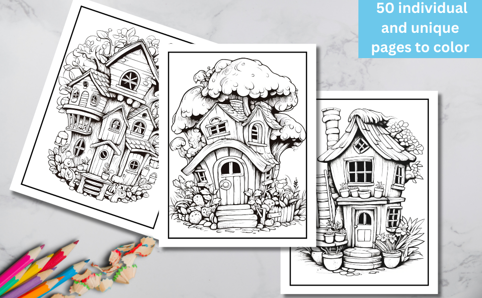 Amazon.com: Fairy Havens Fantasy Coloring Book: Escape to a World of ...