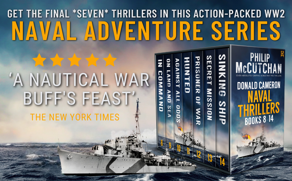 Amazon.com: DONALD CAMERON NAVAL THRILLERS BOOKS 8–14 seven absolutely gripping WWII naval ...
