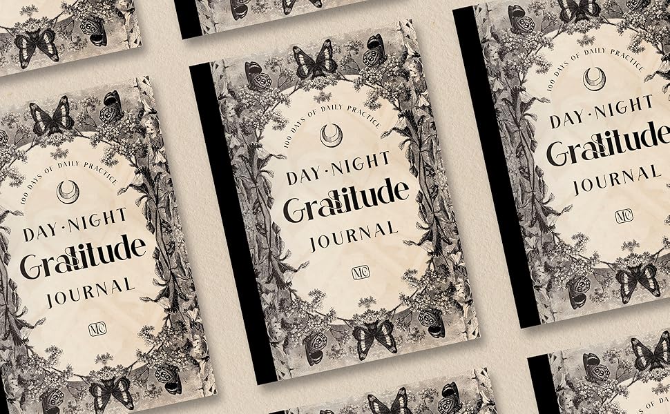 Gratitude Journal Vintage: A Day and Night Daily Practice to Develop ...