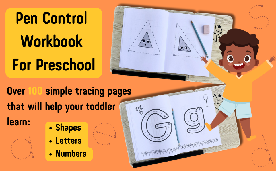 Big Tracing Book For Tiny Hands: Learn To Write For Toddlers Ages 2-4 ...