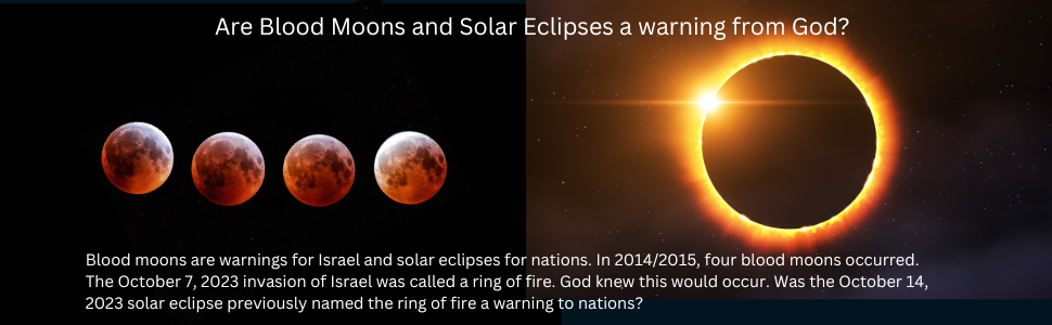 The U.S.A. IN END TIME BIBLE PROPHECY: Blood Moons, Solar Eclipses, and ...