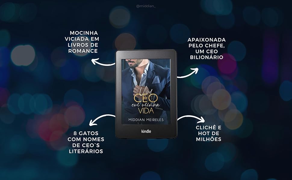 Um CEO em minha vida eBook : Meireles, Míddian: Amazon.com.br: Loja Kindle