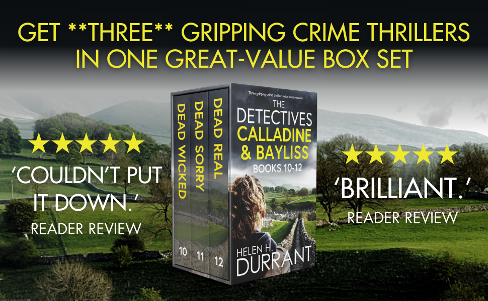 THE DETECTIVES CALLADINE & BAYLISS BOOKS 10–12 three gripping crime thrillers with massive ...
