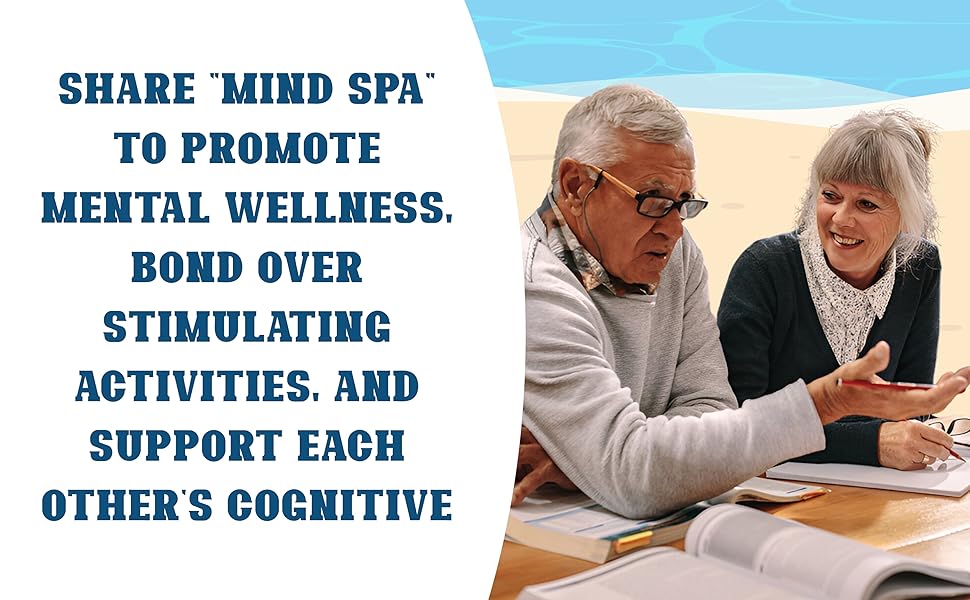 Amazon.com: Mind Spa for Seniors: A Large Print Easy Relaxing Fun Activities Book to Boost ...