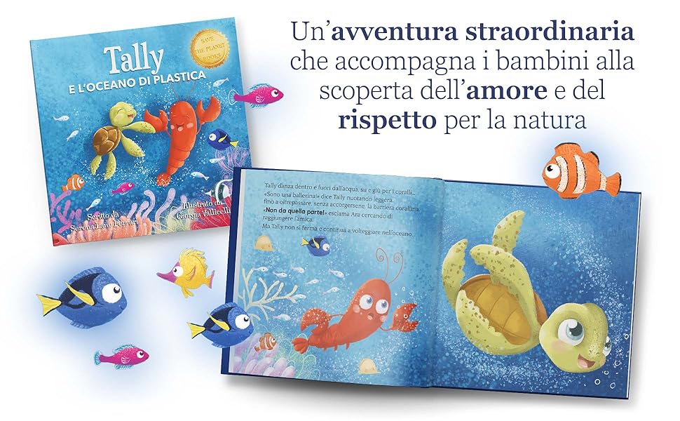 TALLY E L'OCEANO DI PLASTICA: Una Storia di Amicizia, Coraggio e Amore per la Natura : Lane ...