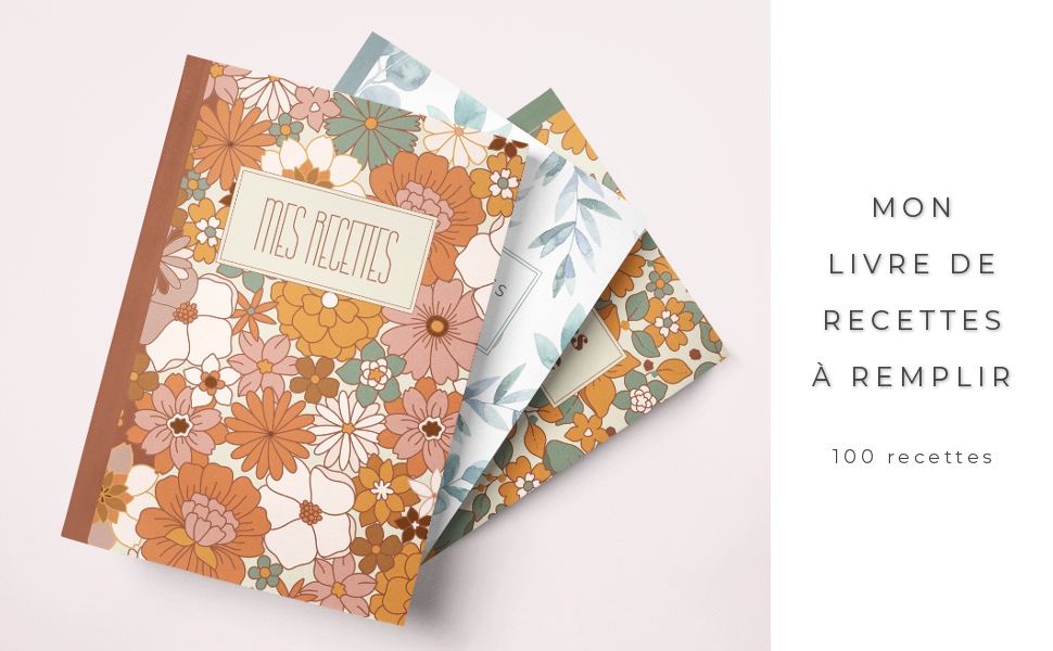 Amazon.fr - Mes recettes: Livre de recettes à remplir - Grand cahier ...