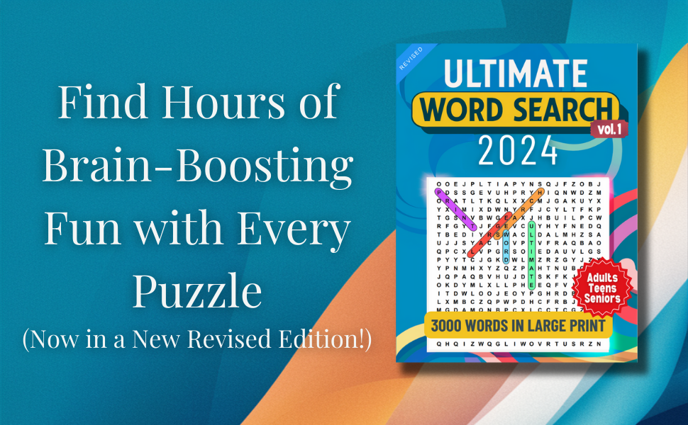 Amazon.com: Ultimate Word Search for Adults Volume 1: A Large Print ...