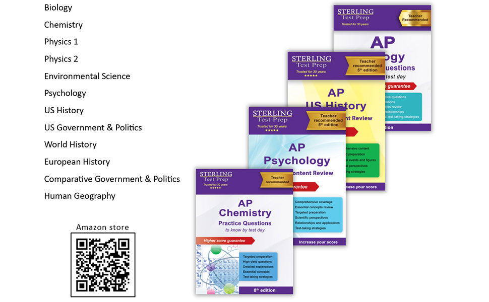 Sterling Test Prep AP Biology Practice Questions: High Yield AP Biology ...