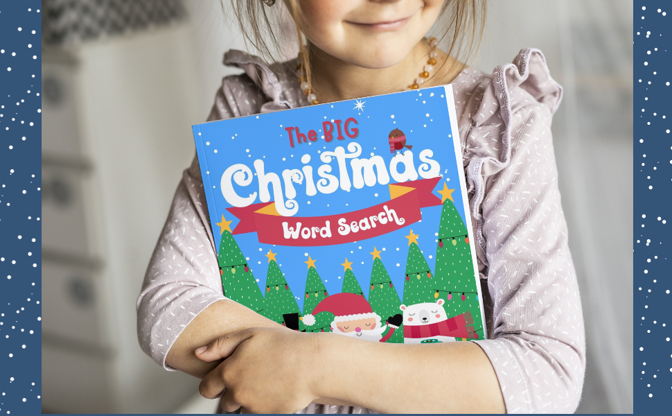 The BIG Christmas Word Search Puzzle Book for Kids: Fun & festive Xmas ...
