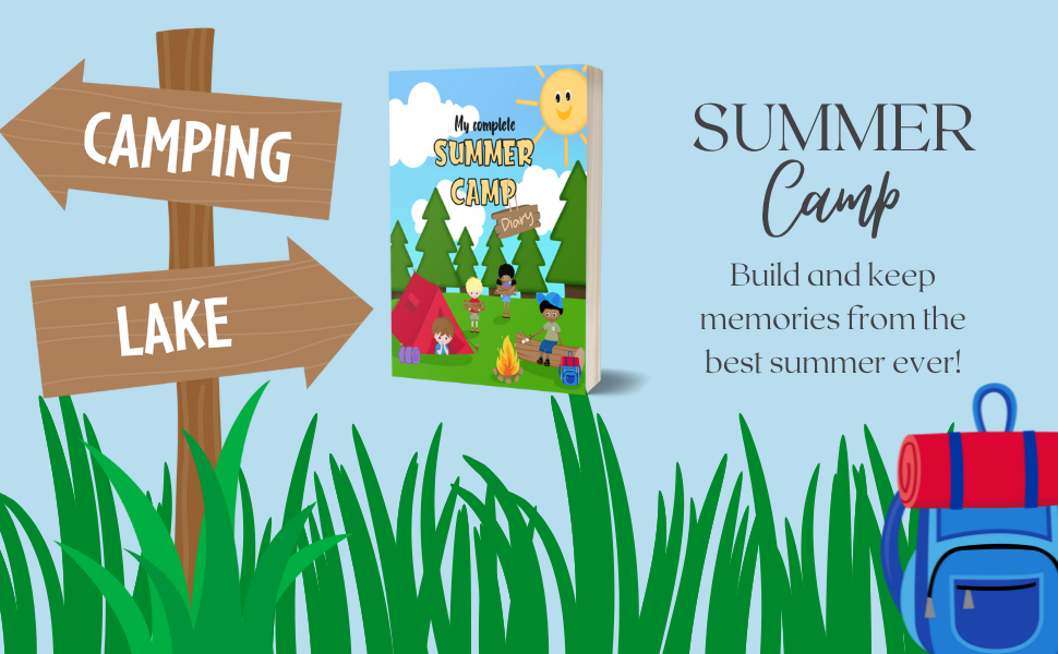 Amazon.com: My Complete Summer Camp Diary: Kids journal to record their ...