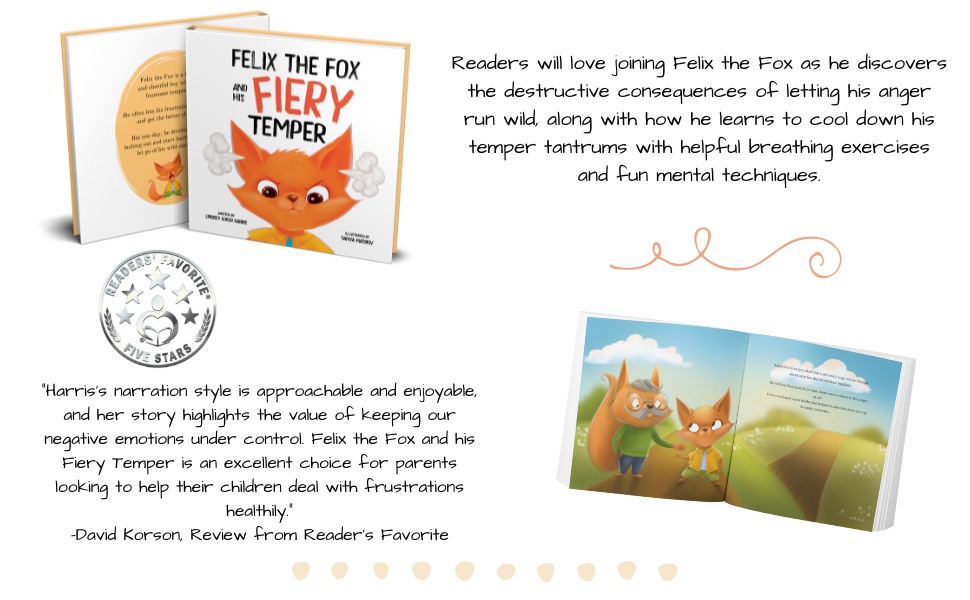 Felix the Fox and his Fiery Temper : Harris, Lindsey Coker, Matiikiv ...