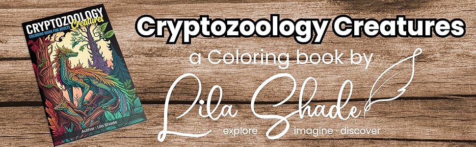 Cryptozoology Creatures Coloring Book for Adults: A coloring book featuring legendary creatures ...