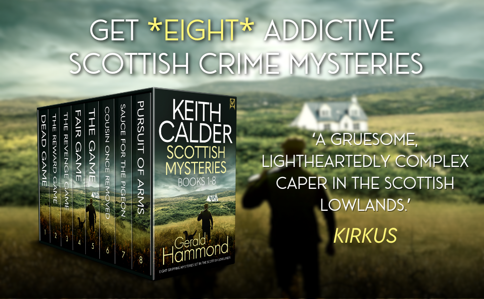 KEITH CALDER SCOTTISH MYSTERIES BOOKS 1–8 eight totally gripping Scottish crime mysteries ...