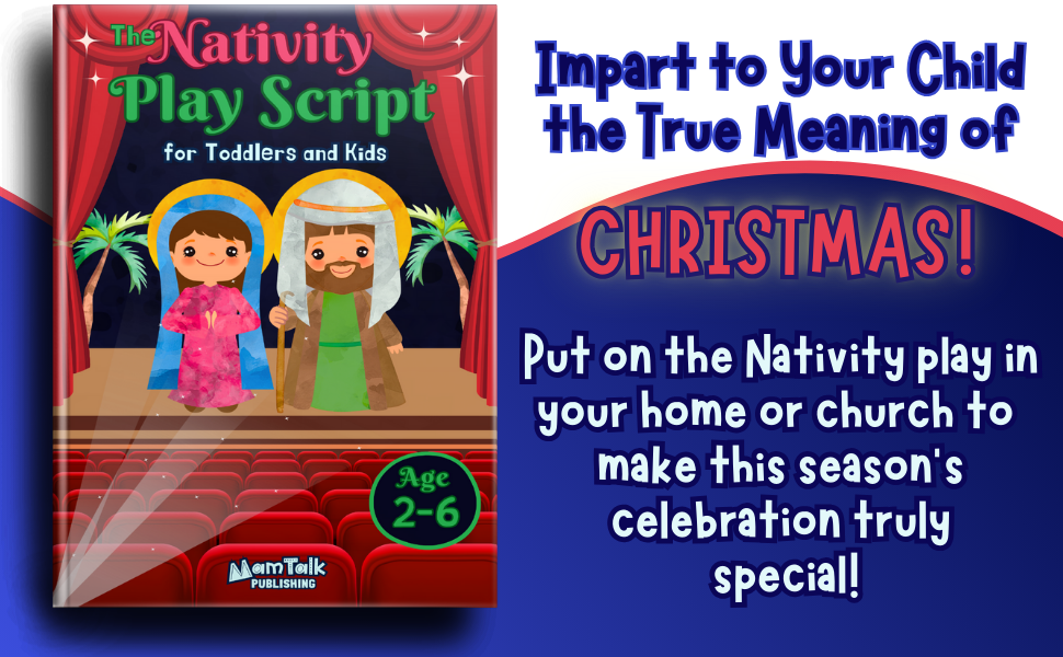 Amazon.com: The Nativity Play Script for Toddlers and Kids: A Family ...