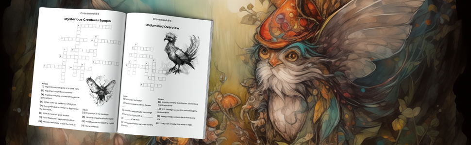 Amazon.com: Mythical & Magical Creatures Activity Book for Adults: Relaxing Mystical Puzzles ...