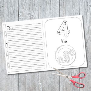 Buchstaben und Zahlen schreiben lernen für Kinder ab 4 Jahren - Ein interaktives Lernbuch für ...