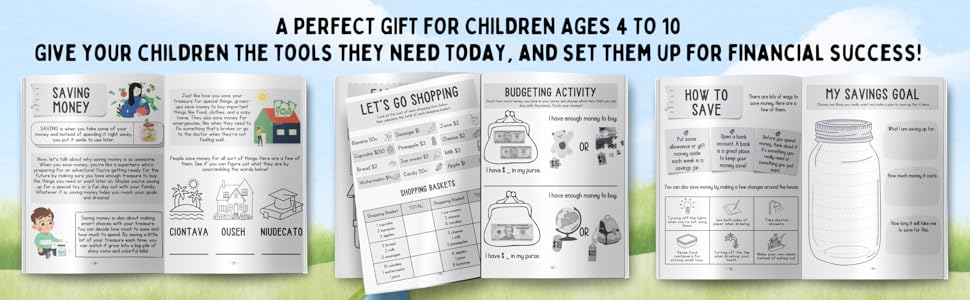 My First Money Management Book: Activity book to teach children the ...