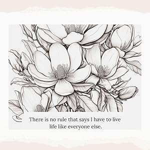 Ignite Adult Coloring Book: 50+ Pages Quotes, Affirmations, & Flowers ...