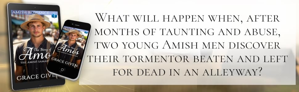 The Story of Amos: An Amish Romance (Amish Inspiration): Given, Grace: 9798876601537: Amazon.com ...