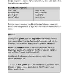 Spanisch lernen für Anfänger: Der Komplettkurs mit Grammatik, Übungen inklusive Lösungen ...