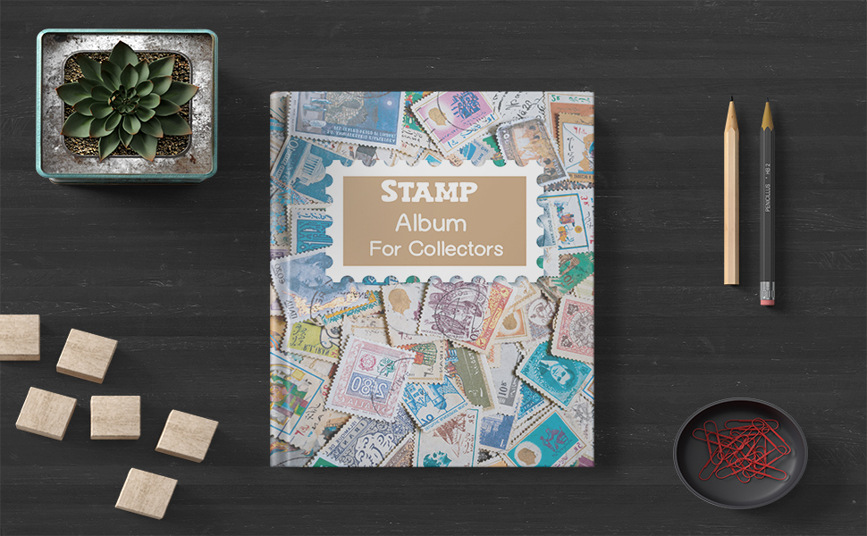 Stamp Album For Collectors: Perfect Stamp Collecting Album for Stamp Collectors, Stamp ...