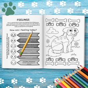 Dog Memory Book: Pet Loss Grief Book, Remembrance and Guided Grief ...