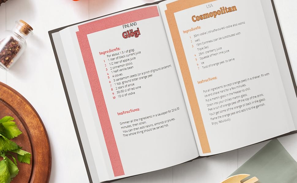 Personal Mixologist Cocktail Recipe Log book: Mixology Notebook Record To Write & Fill In Blank ...