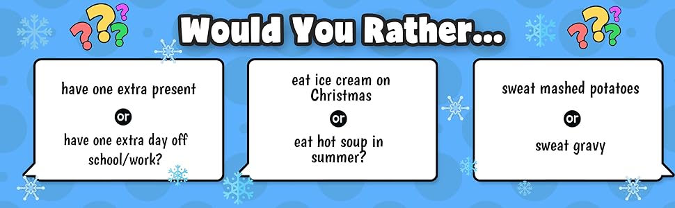 Would You Rather Book for Kids: Christmas & Winter Edition - Fun ...