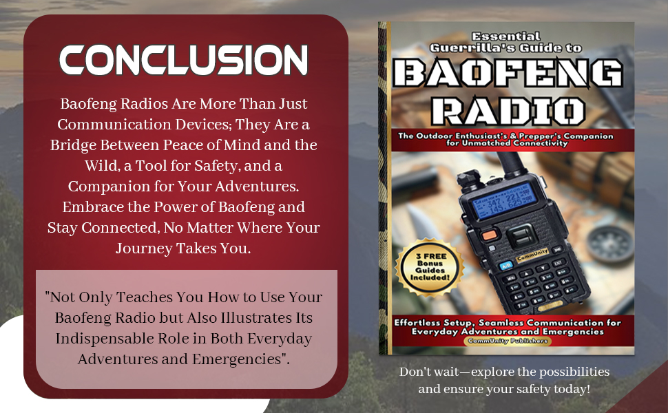 Baofeng Radio Essential Guerrilla's Guide: Effortless Setup, Seamless Communication for Everyday ...