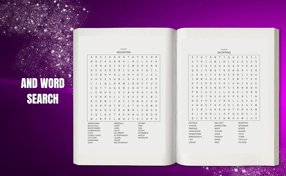 Mixed Puzzle Book For Adults 2024 Large Print, Over 100 Puzzles: Variety Activity Book: Word ...