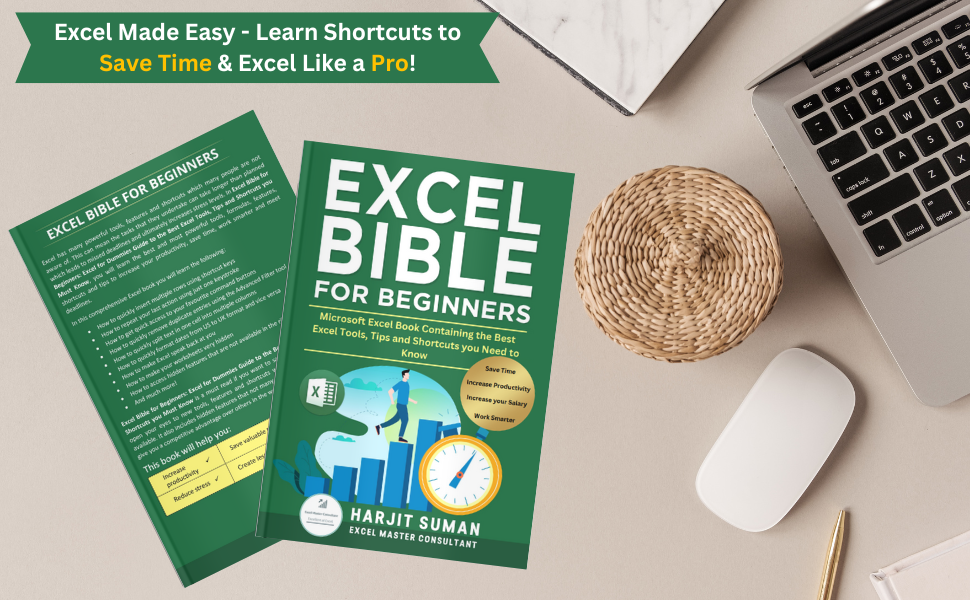 Amazon.com: Excel Bible for Beginners: Microsoft Excel Book Containing ...