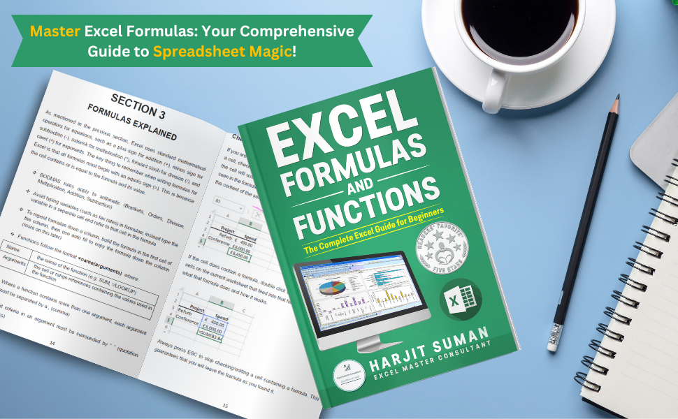 Excel Formulas and Functions : The Complete Excel Guide For Beginners ...