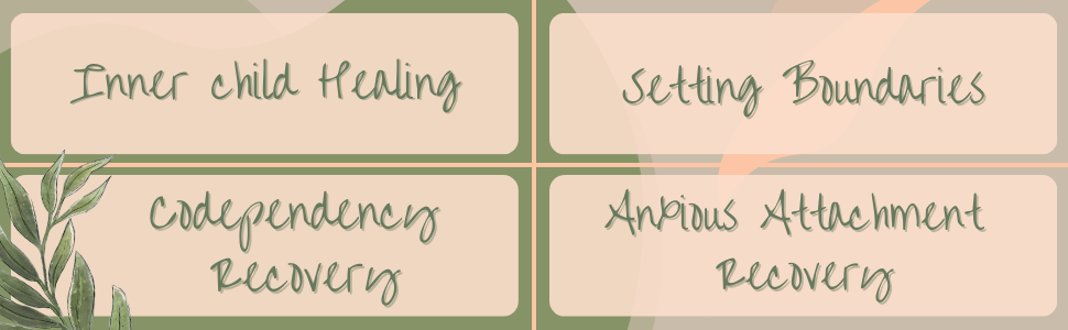 Thrive Through Healing: 4 Books in 1 about Inner Child Healing, Setting Boundaries, Codependency ...