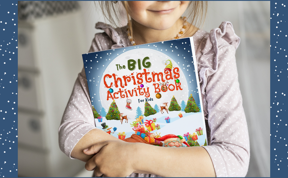 The Big Christmas Activity Book for Kids: Mixed Puzzle and Colouring ...