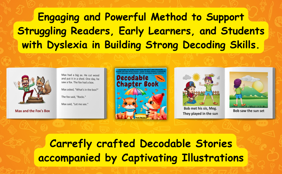 Decodable Chapter Book: Decodable CVC Words Storybook for Early and ...