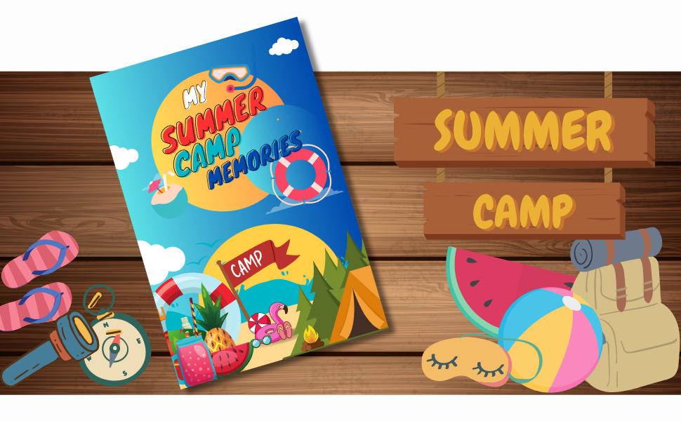 My Summer Camp Memories: An Exciting Camping Journal and Log Book for ...