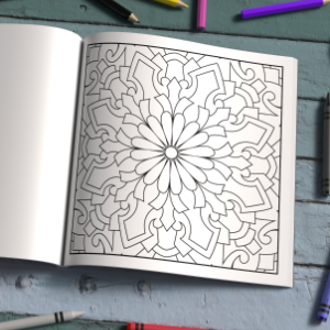 Amazon.com: Mindful Patterns Coloring Book: An Adult Coloring Book with ...