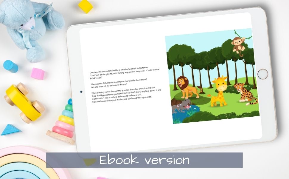 Manon the Giraffe and the Eiffel Tower: A Magical Storybook Adventure for 5-Year-Olds, Children ...