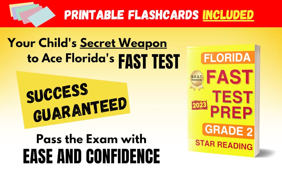 Florida FAST Test Prep Grade 2: Star Reading: A Comprehensive Practice ...