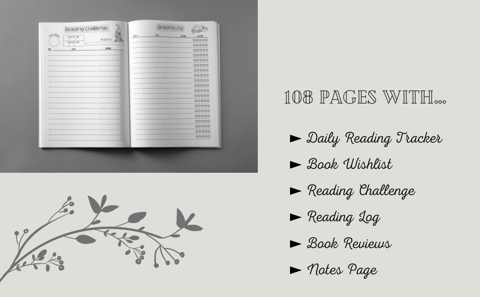 Reading Journal For Book Lovers: Easily Plan, Track, and Review The ...