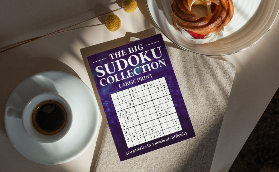 The Big Sudoku Collection: 420 Large Print Sudoku Puzzles, Easy to Hard ...