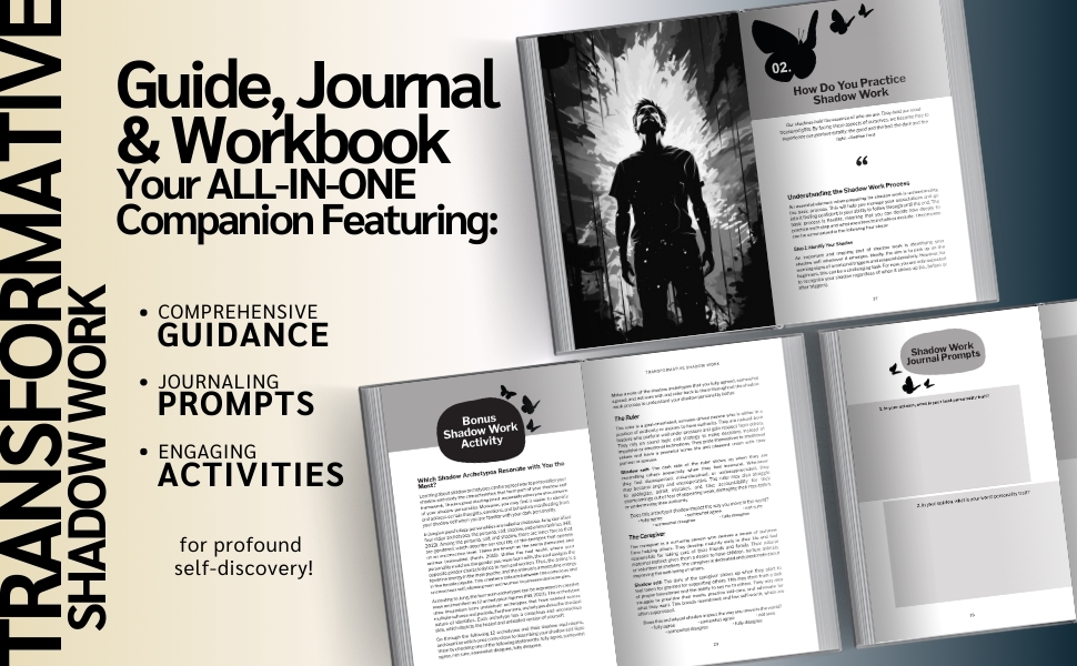 Amazon.com: Transformative Shadow Work: Guide, Workbook & Journal—The 3-Step System to Embrace ...